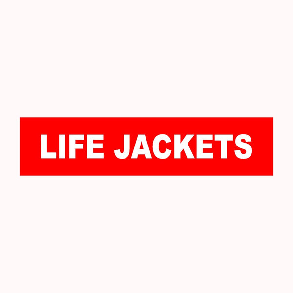 Life Jacket Sign – We Make U Create